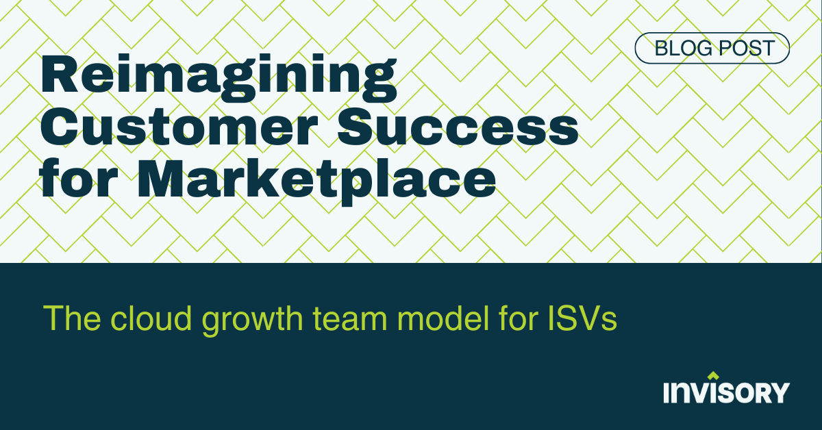 Reimagining Customer Success for Marketplace: The cloud growth team ...