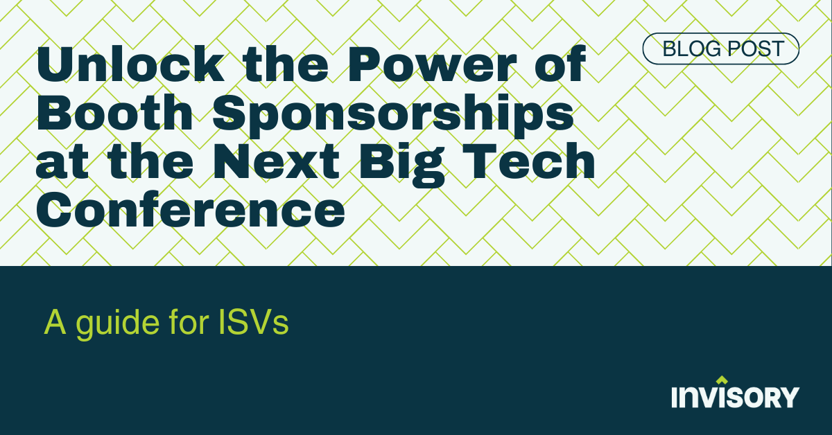 Unlock the Power of Booth Sponsorships at the Next Big Tech Conference ...